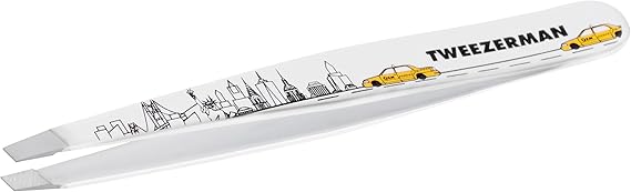 Tweezerman New York City Full Size Slant Tweezer – Tweezers for Facial ...