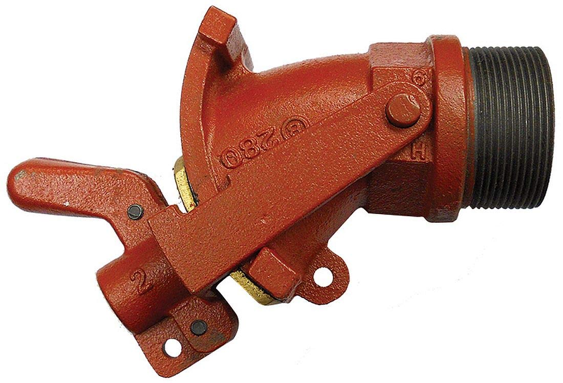 Cast Iron Gate Valve Bung Faucet for Drums and Barrels with 2" Bung ...