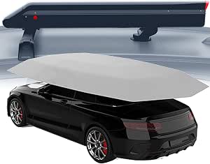 Amazon.com: Automatic Carport Car Tent, Portable Car Shade, Movable ...