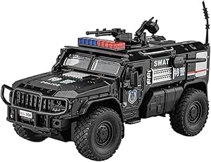 Amazon.co.jp: Artwork 1:24 TAIFENG VOV SWAT Car Model Pull Back Car Toy ...