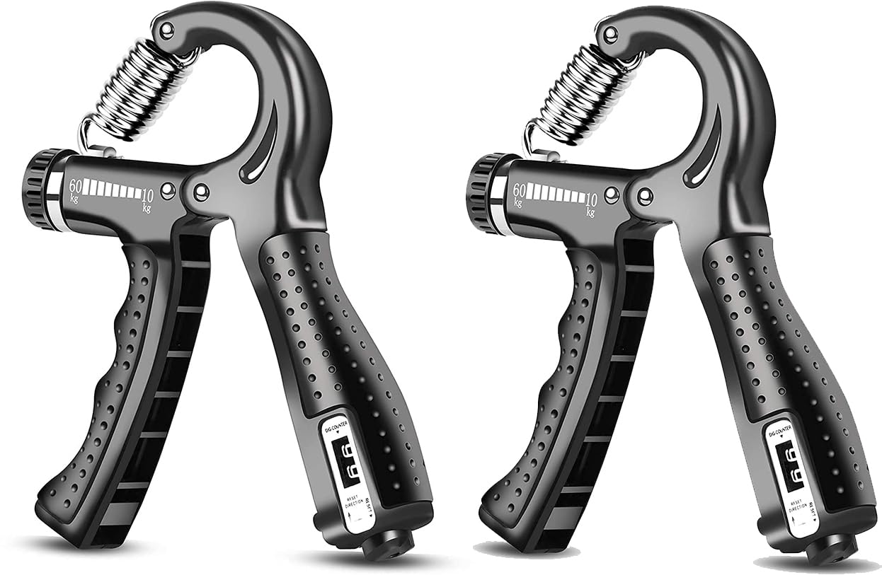 Buy Strauss Adjustable Hand Grip Strengthener with Counter Meter ...