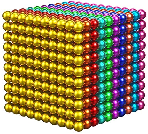 Buy GFKD Magnetic Building Ball Set, 5Mm Mini Color Rubik's Cube ...