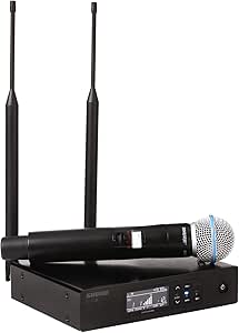 Amazon.com: Shure QLXD24/B58 Digital Wireless Mic System - G50 Band, Includes QLXD2/BETA58A Mic ...
