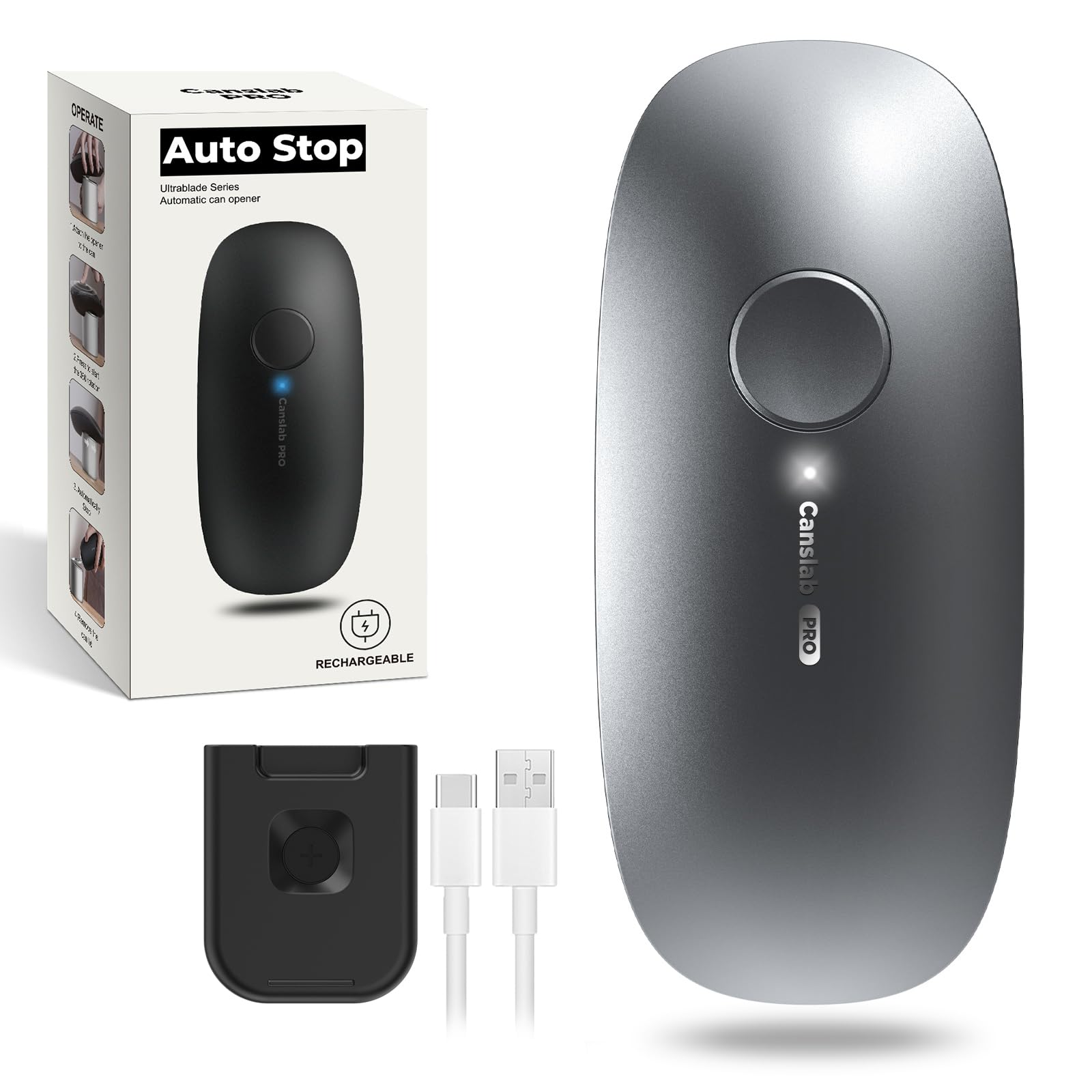 Snapklik.com : Canslab Ultrablade PRO Auto Stop Can Opener ...