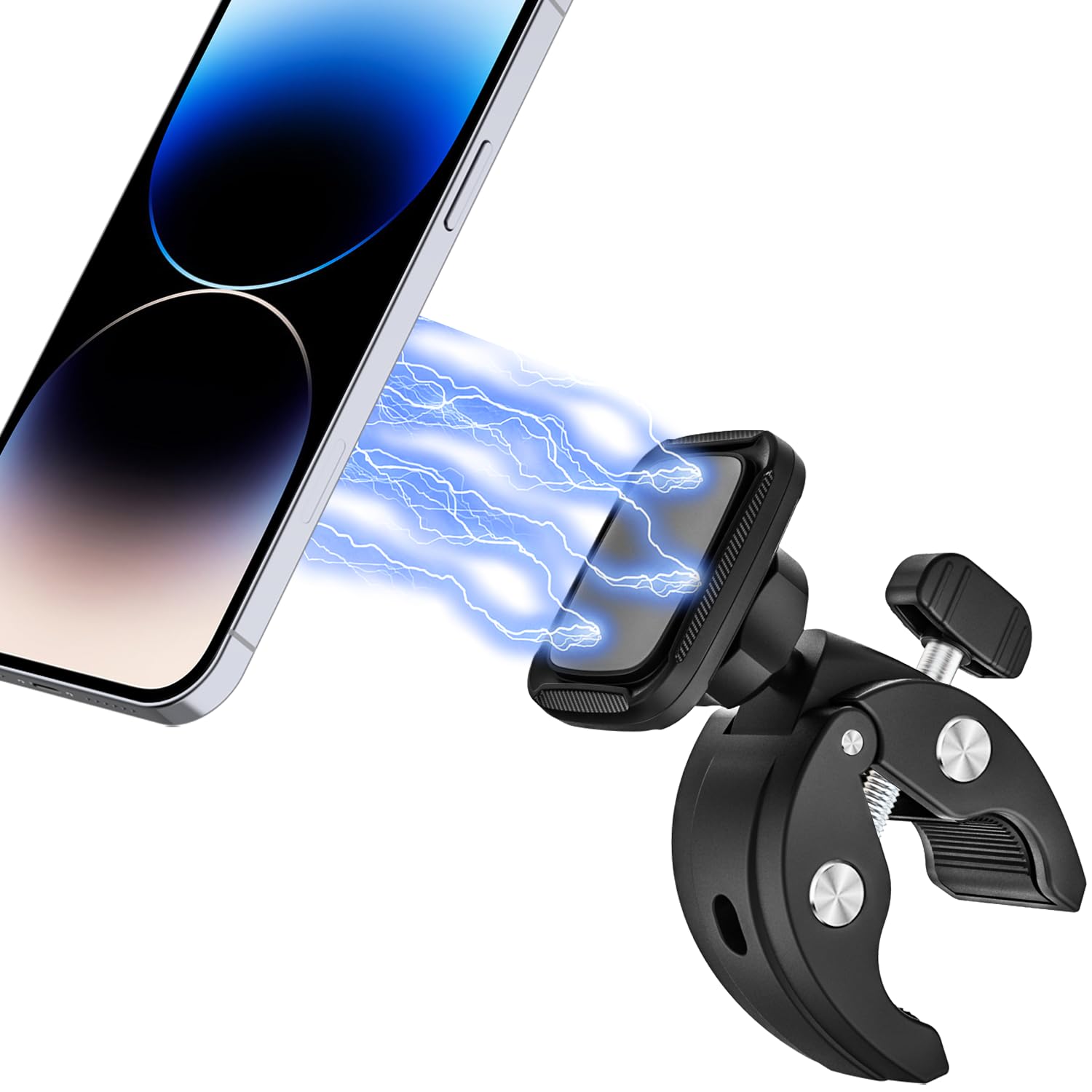 Amazon.com: woleyi Magnetic Spin Bike Phone Holder, Phone Mount for ...