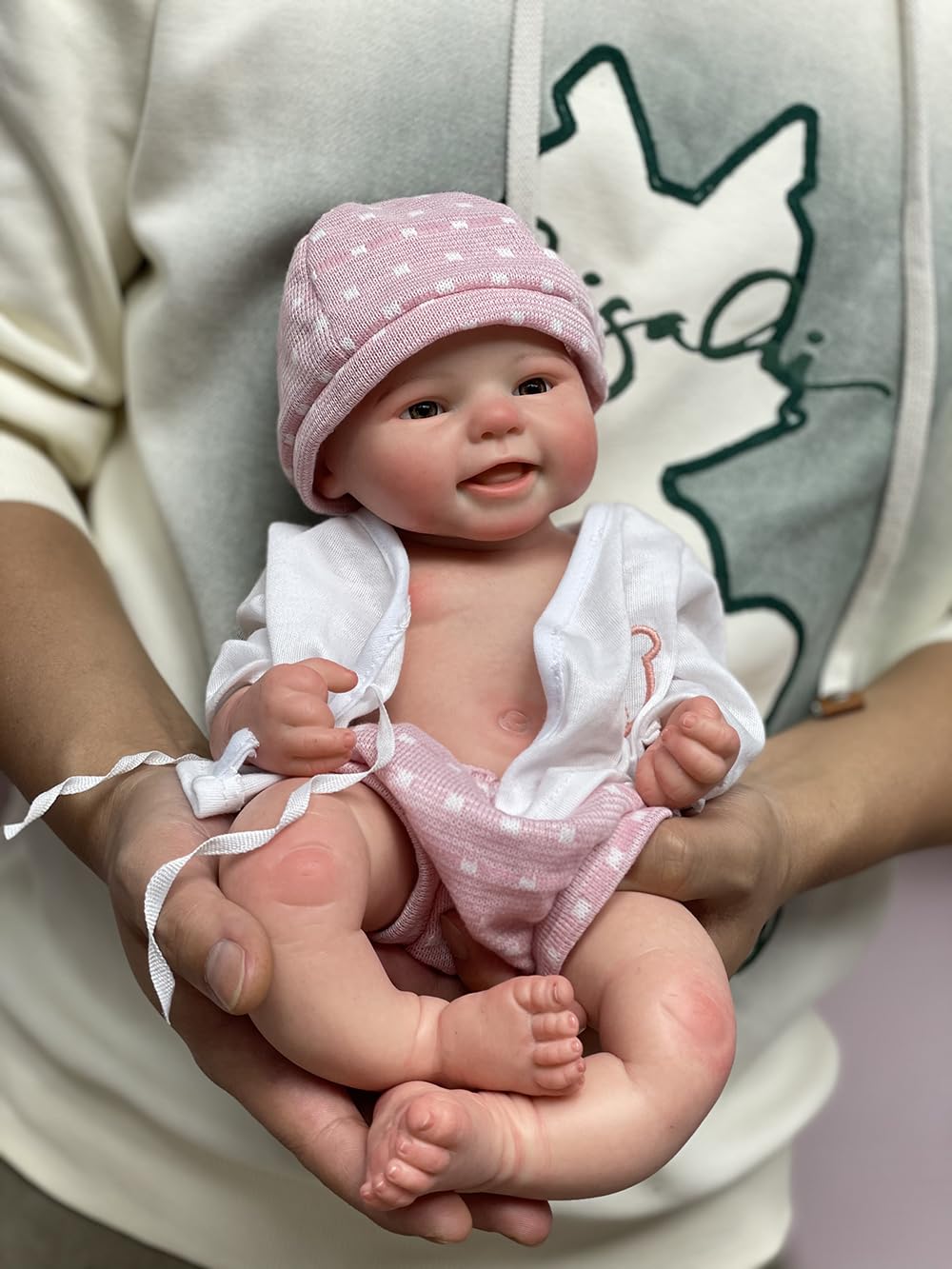 15inch Full Body Silicone Baby Doll not Vinyl Dolls Anatomically ...