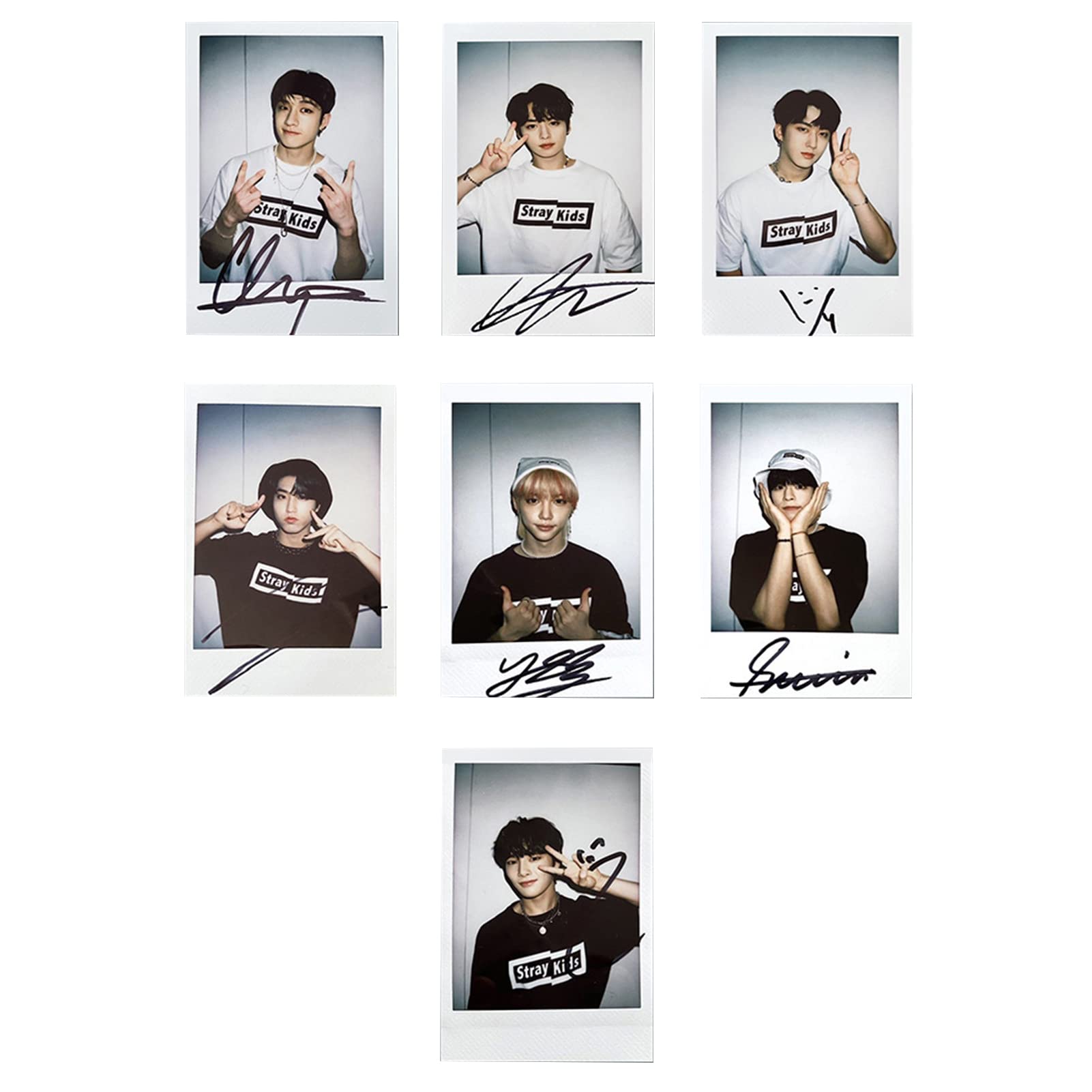 Elibeauty 7 Pcs Set Kpop Stray Kids Photocard Stray Kids | Desertcart ...