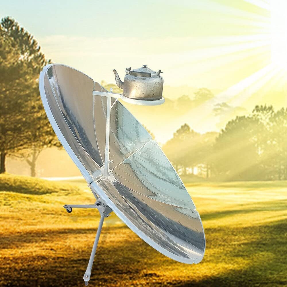 Amazon.com: 59inch Parabolic Solar Cooker High Efficiency Outdoor ...