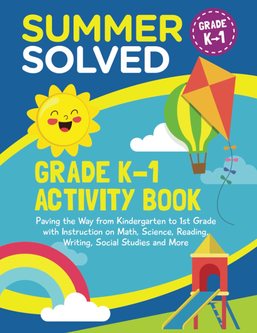 Amazon.com: Summer Solved - Grades K-1 Activity Book: Paving the Way ...