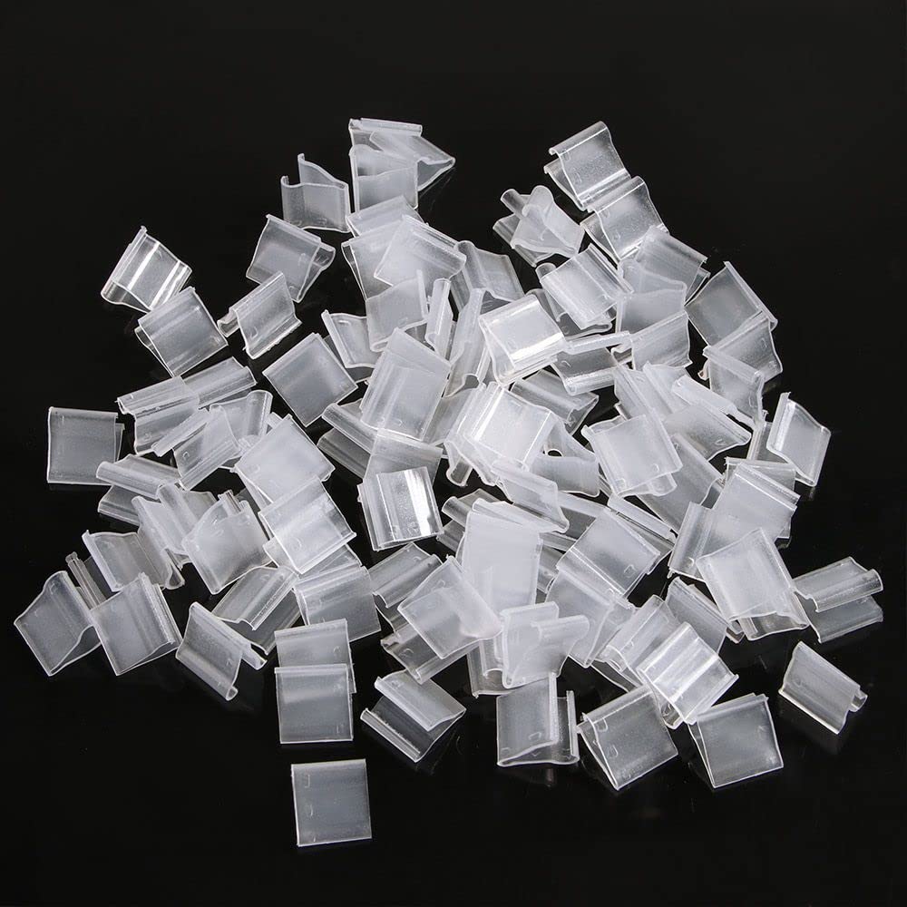 Amazon.com: 100Pcs Balloon Clips Plastic Sealing Clip Balloons Seal Tie ...