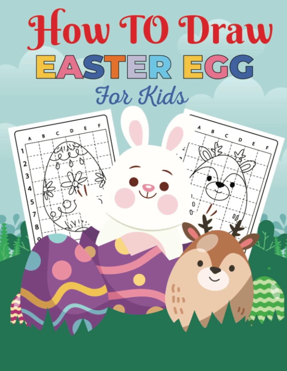 Amazon.com: How To Draw Easter Egg For Kids: Fun And Easy Drawing Step ...