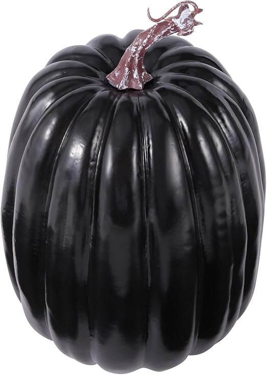 Amazon.com: Lucakuins 8 Inch Large Artificial Pumpkins DIY White ...