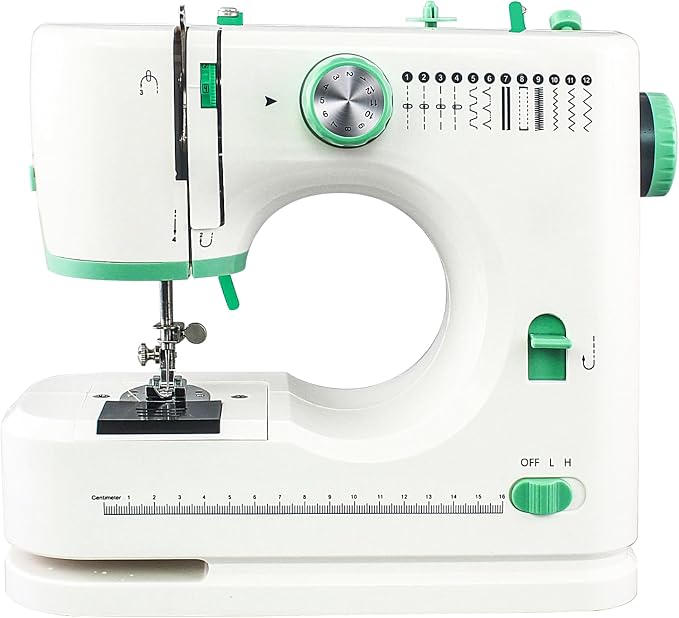 Amazon.com: Maxmarrt Mini Sewing Machine, Electric Portable Sewing ...