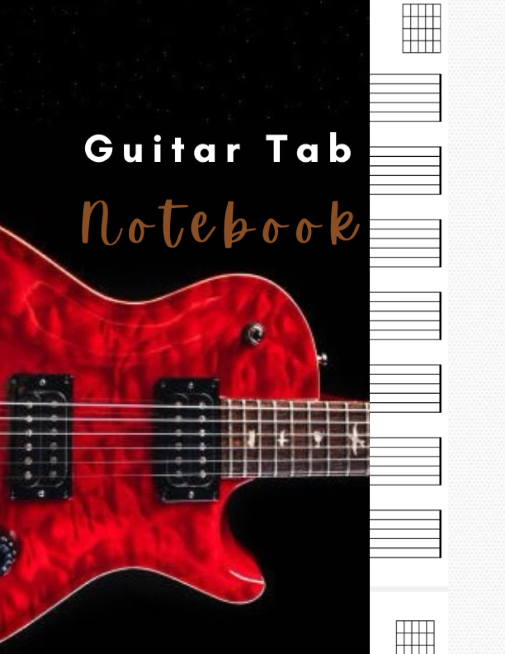 Buy Guitar Tab : 200 pages of blank Guitar Tab Book with chord chart ...