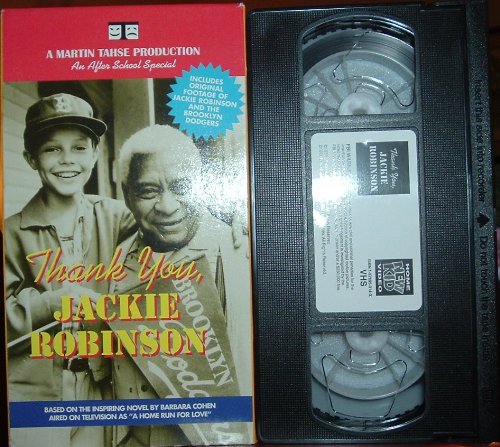 Amazon.com: Thank You Jackie Robinson [VHS]: 9786305085287: Movies & TV