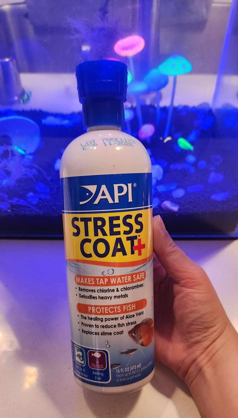 $4/mo - Finance API STRESS COAT Aquarium Water Conditioner 16-Ounce ...