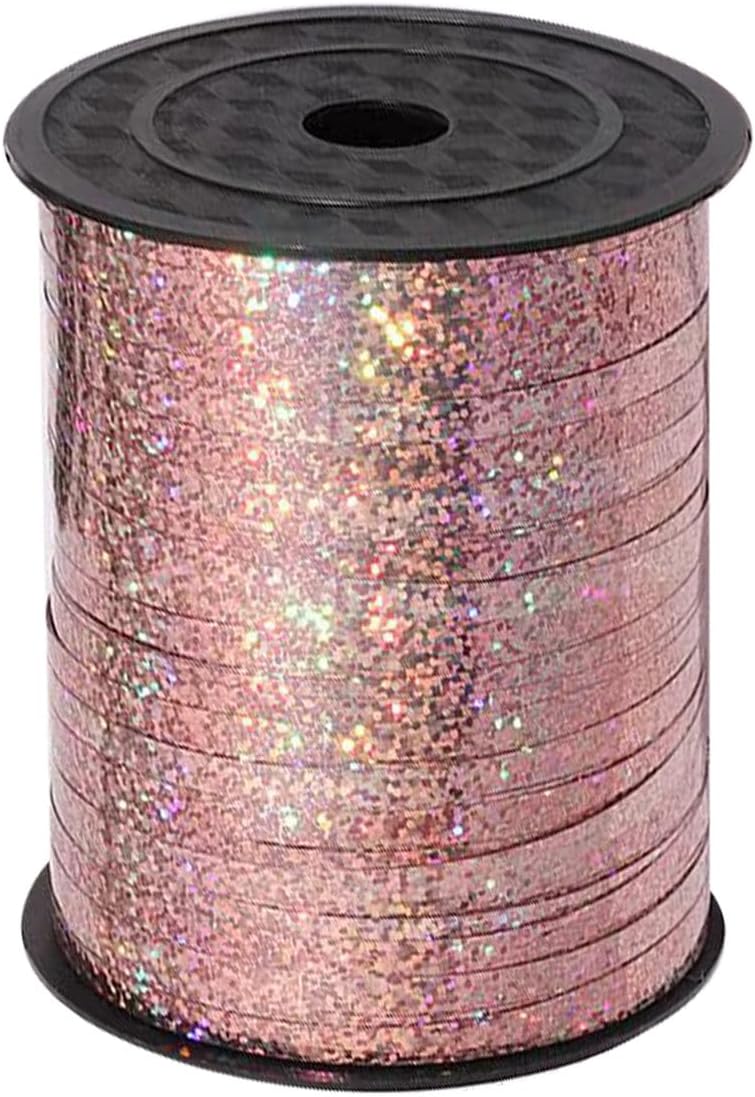 Amazon.com: XIKSXITN 500 Yards Rose Gold Curling Ribbon Balloon String ...