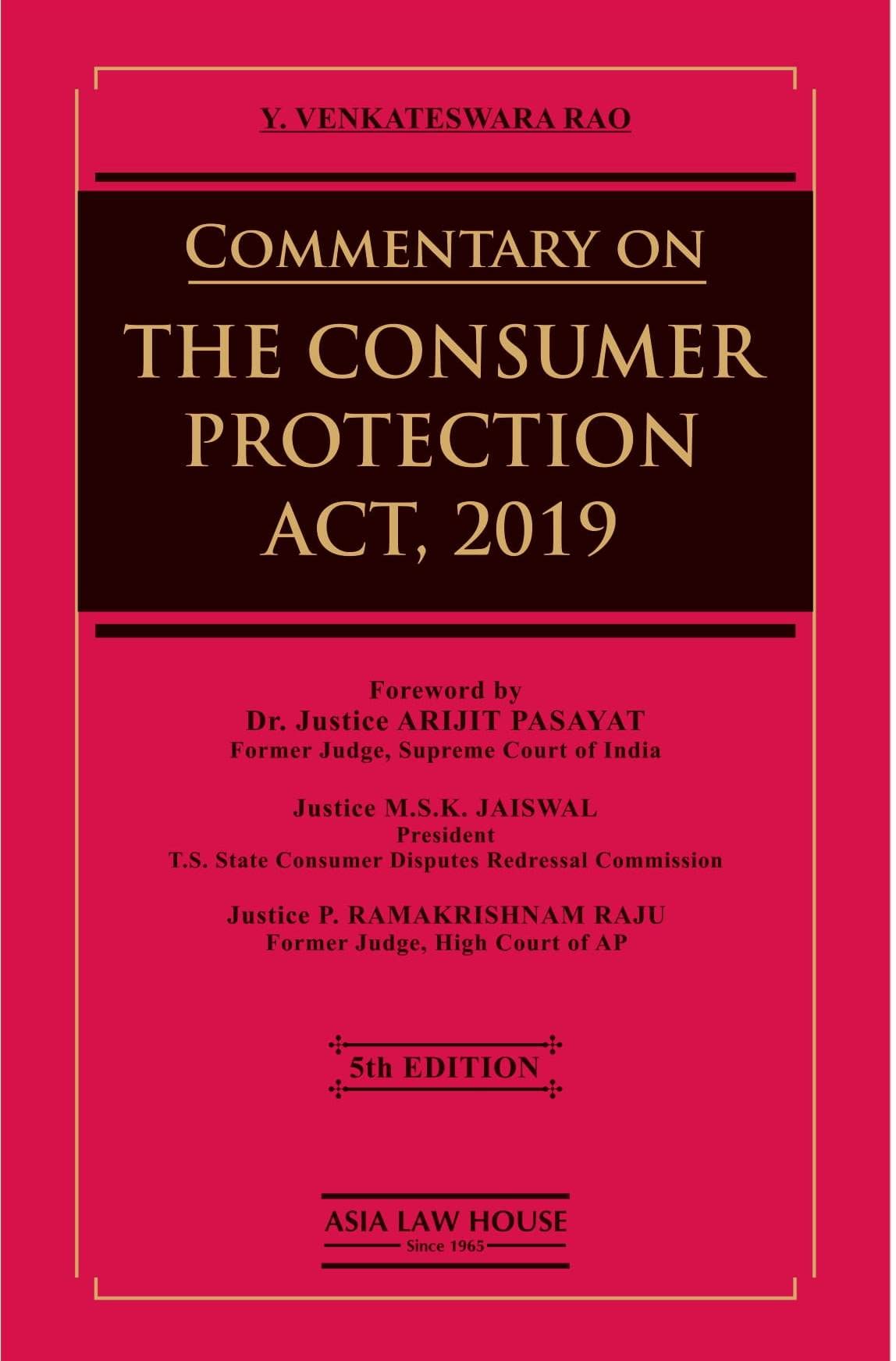 Buy Commentary on The Consumer Protection Act, 2019 Book Online at Low ...
