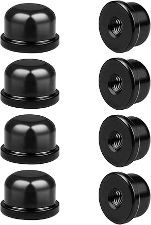 8 PCS 1/4-27 Lamp Finials, Lamp Shade Screw Cap for Lamp Shade Bracket ...