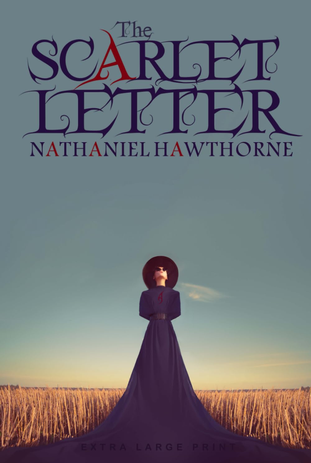 The Scarlet Letter (Large Print Edition): Hawthorne, Nathaniel, Large ...