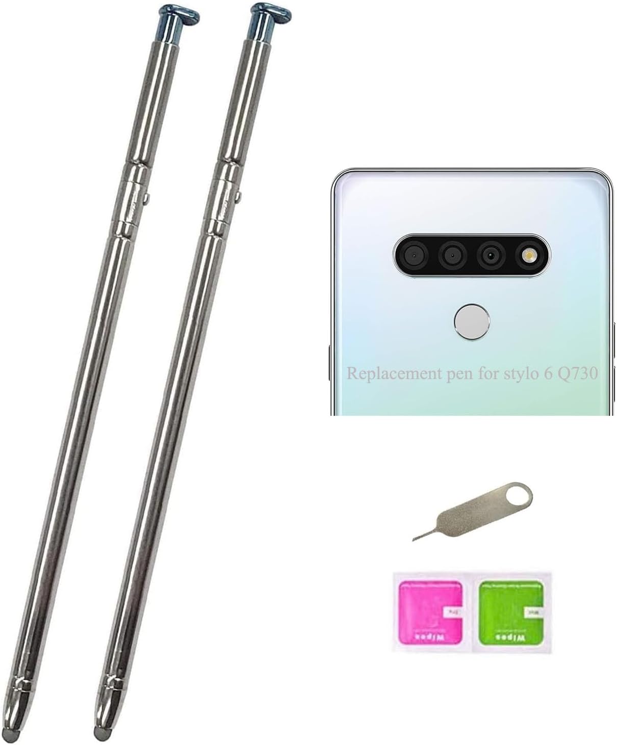 Amazon.com: 2 Pieces Light Blue Touch Stylus Pen Replacement for LG ...