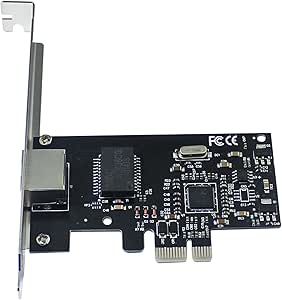 Amazon.co.jp: PCI-E Network Card 1000Mbps Gigabit Ethernet Adapter PCI ...