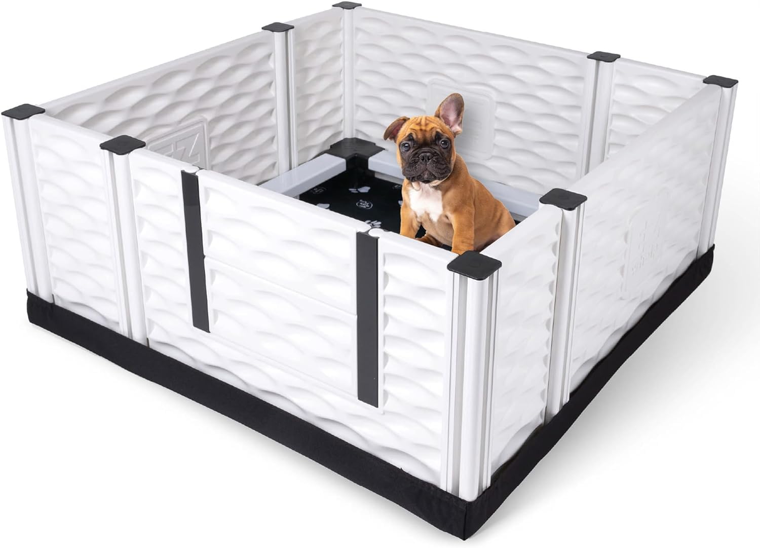 Amazon.com : EZwhelp EZclassic 38"x38"x18" Puppy Dog Whelping Box with ...