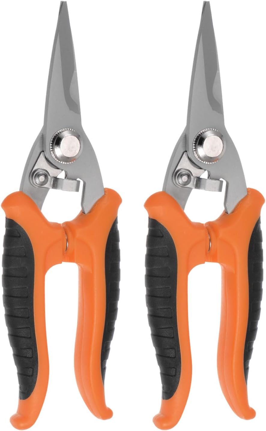 HARFINGTON 2pcs Industrial Scissors 7 Inch Stainless Steel Shears ...