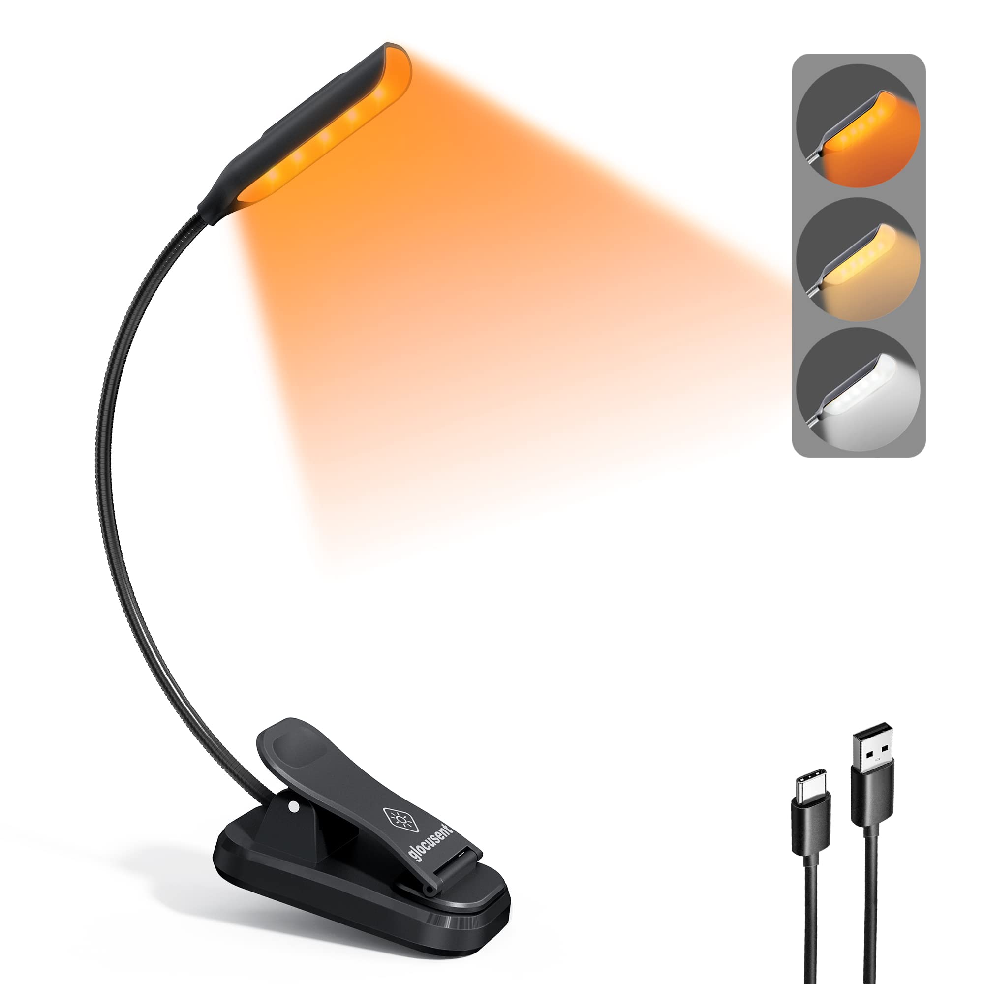 Snapklik.com : Book Light For Reading In Bed, 10LED Bright Reading ...