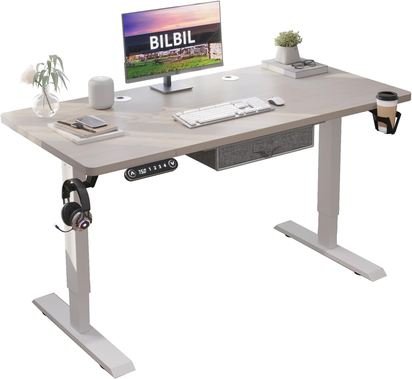 Amazon.com : Union & Scale Essentials Deluxe Electric Sit-Stand 2 ...