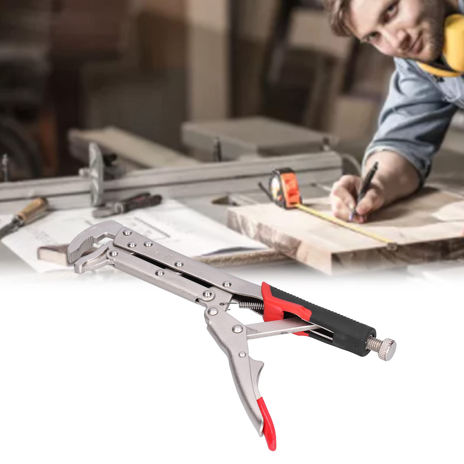 Snapklik.com : Locking Pliers, High Strength Steel Long Handle Vice ...