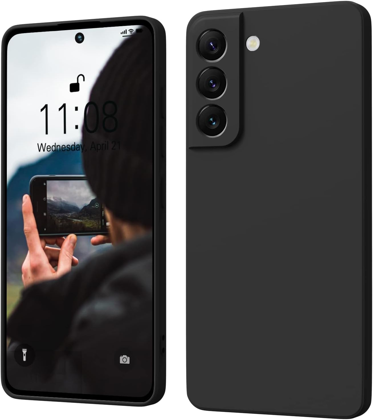 NWNK13 For Samsung Galaxy S21 5G Case Crystal Clear Slim Fit Front ...