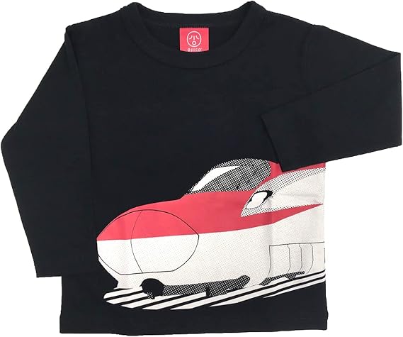 Amazon.co.jp: OJICO オジコ 長袖 Tシャツ 「E6 LINE」（E6ライン） E6 こまち E6系 新幹線 キッズ 【Official】 : おもちゃ