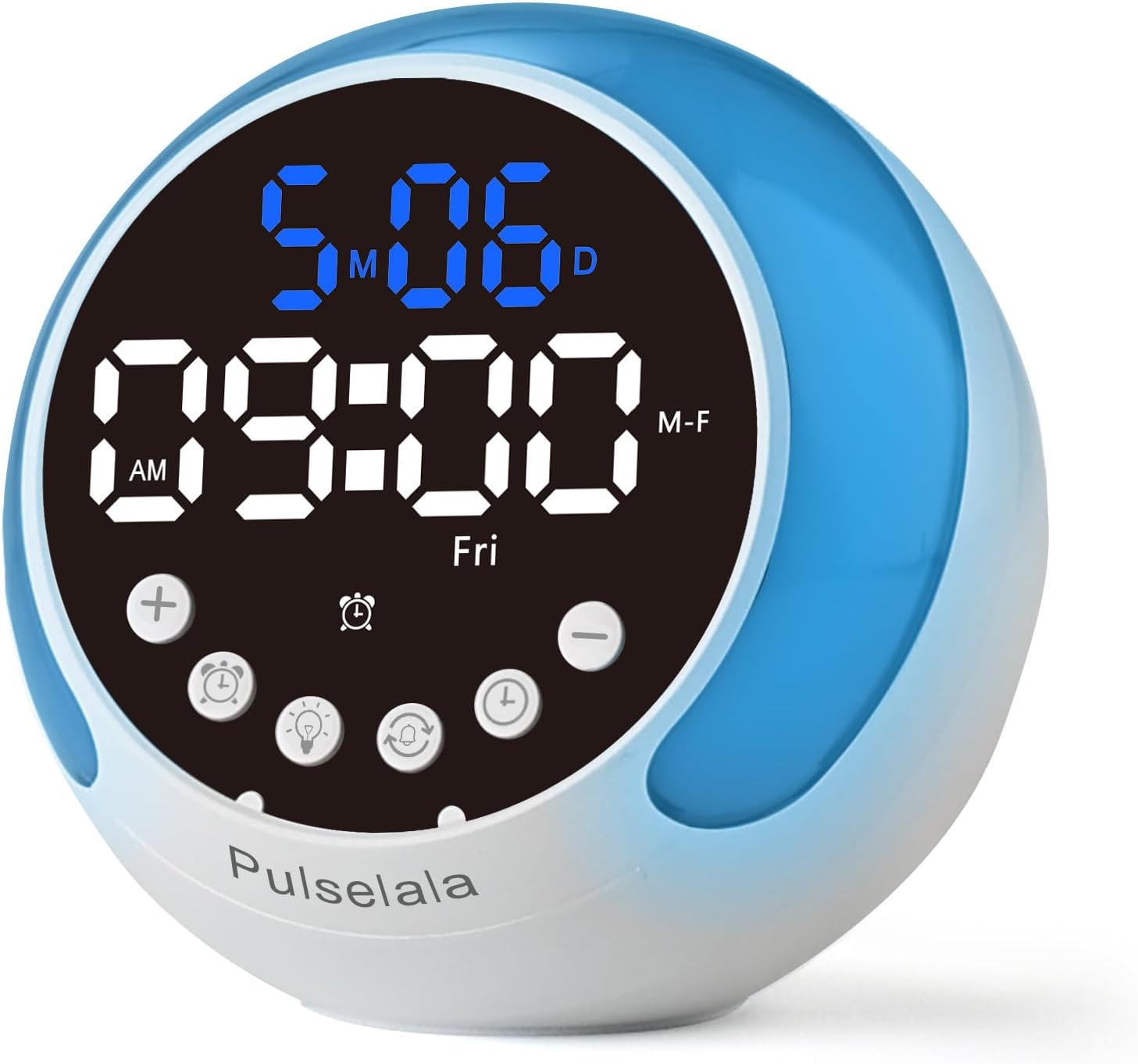 Amazon.com: ITMIAYA Kids Digital Alarm Clock 1PCS,LED Electronic ...