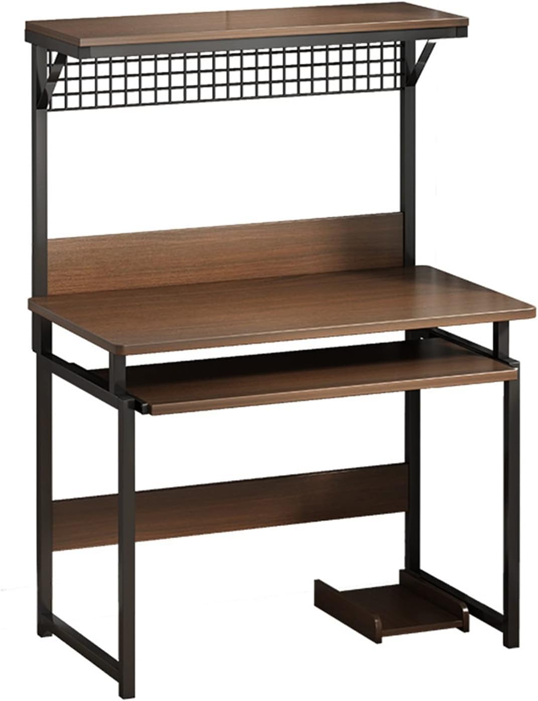 Computer Desk Multifunctional Desktop PC Desk with Bookshelf Home ...