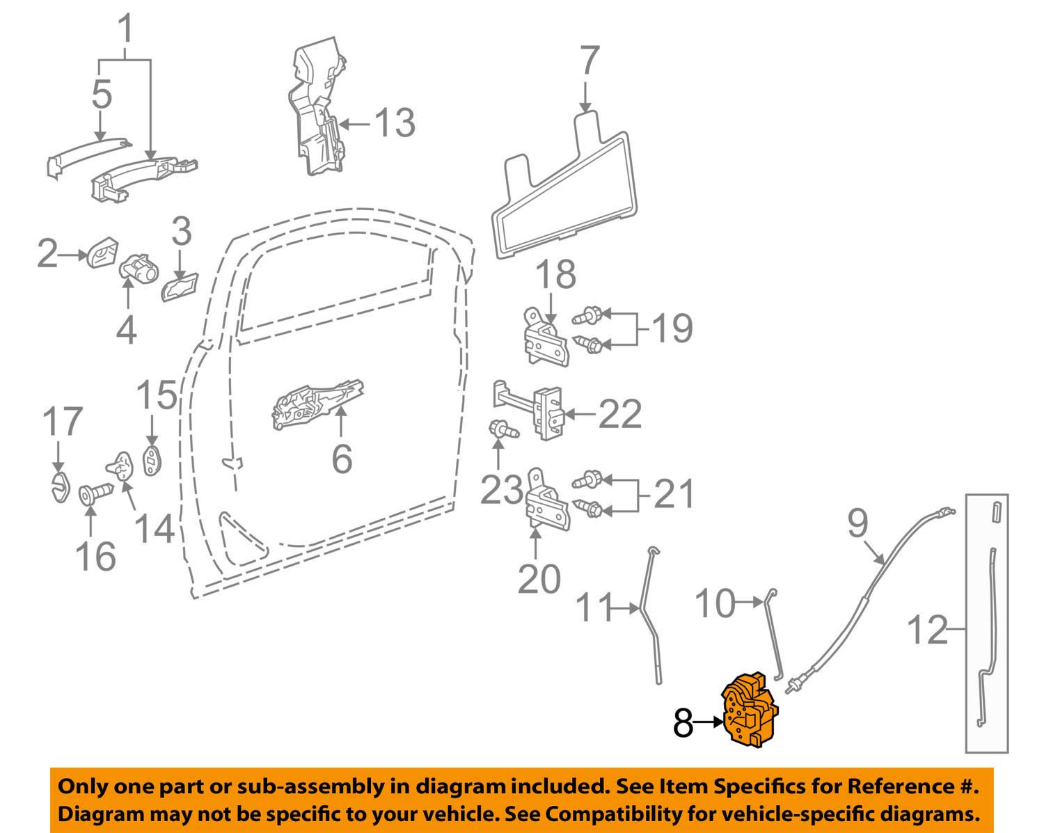 Amazon.com: General Motors 13579515, Door Lock Actuator Motor : Automotive