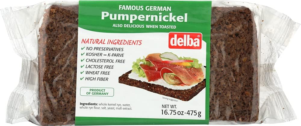 Amazon.com: Delba Famous German Three Grain Bread, 16.75 Ounce (Pack of 12)