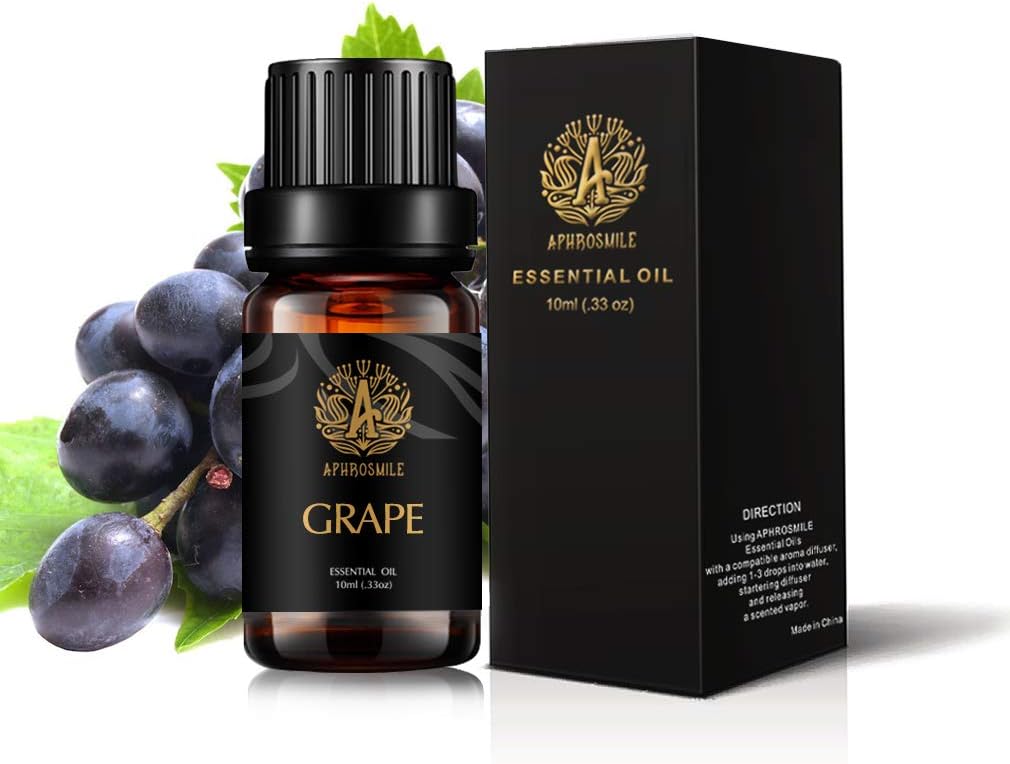 Aromatherapy Grape Essential Oil for Humidifier, Grape Scented Oil for ...
