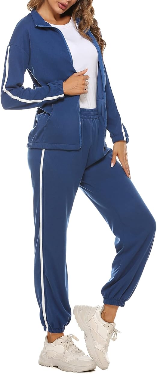 Gyabnw Completo Sportivo Donna Tute da Ginnastica da Donna 2 Pezzi ...