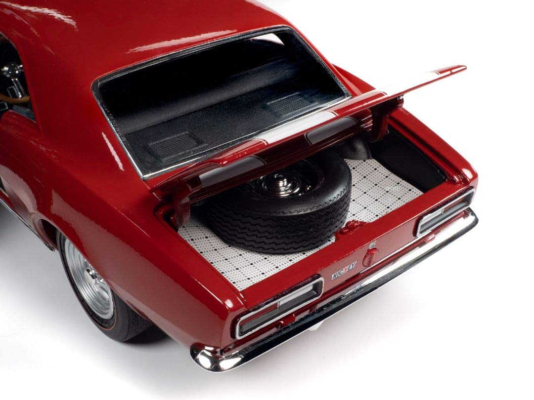 1967 American Muscle Model Car, Bolero Red with White Stripes Nickey ...