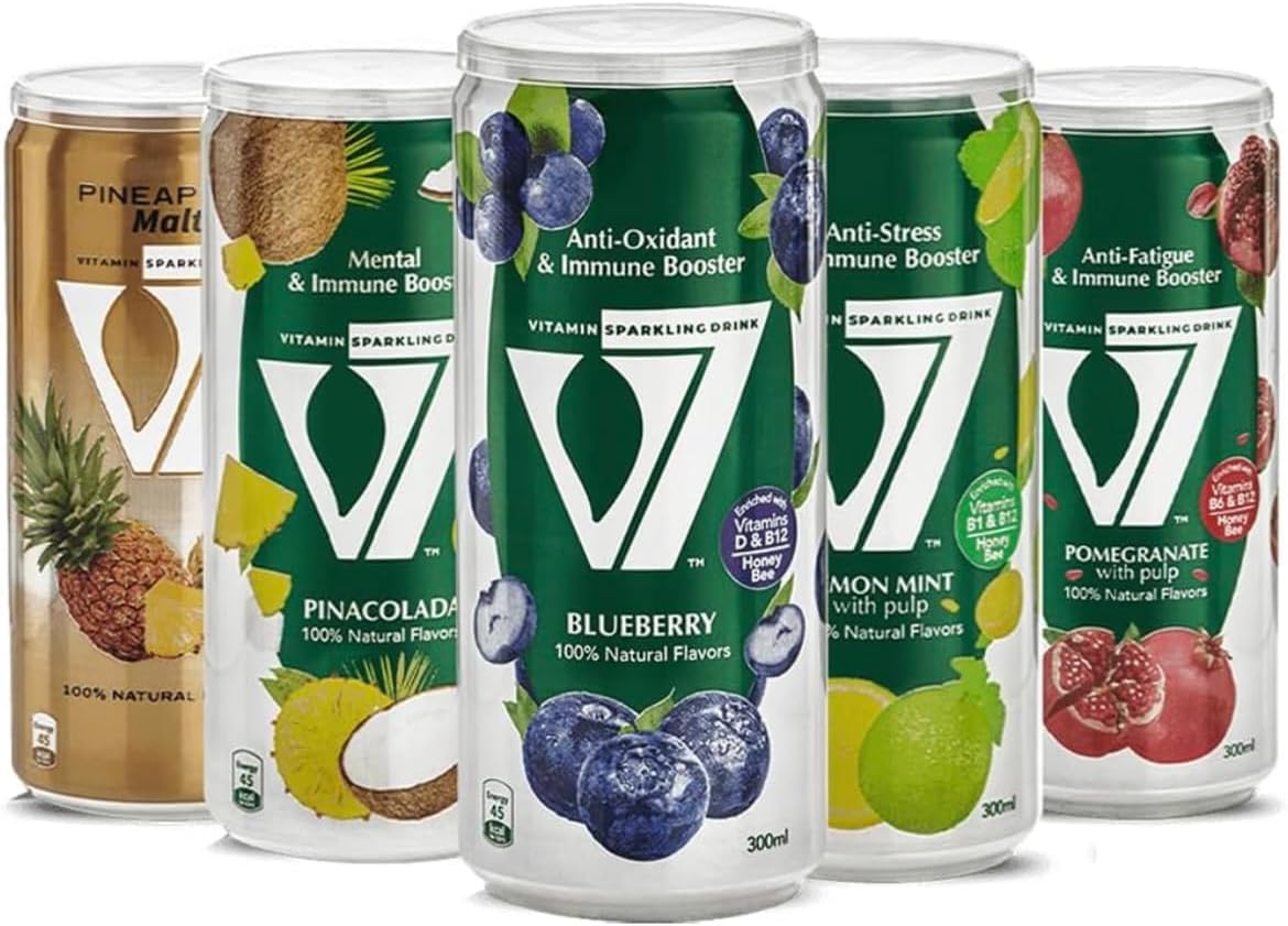 V7 DRINK mix (carton= 24 can mix): Buy Online at Best Price in Egypt ...