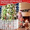 Amazon.com : 18pcs Christmas Tree Gate, 15.7 Inches Tall Christmas Tree ...