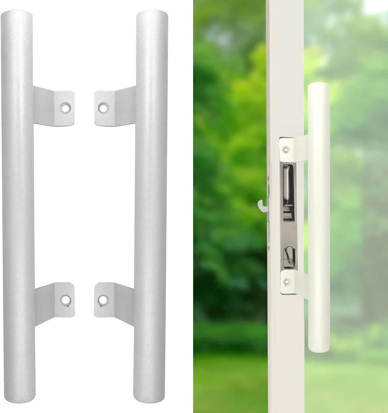 Amazon.com: Rio Salto Carbon Steel 2-Pack Large 12" Sliding Door ...