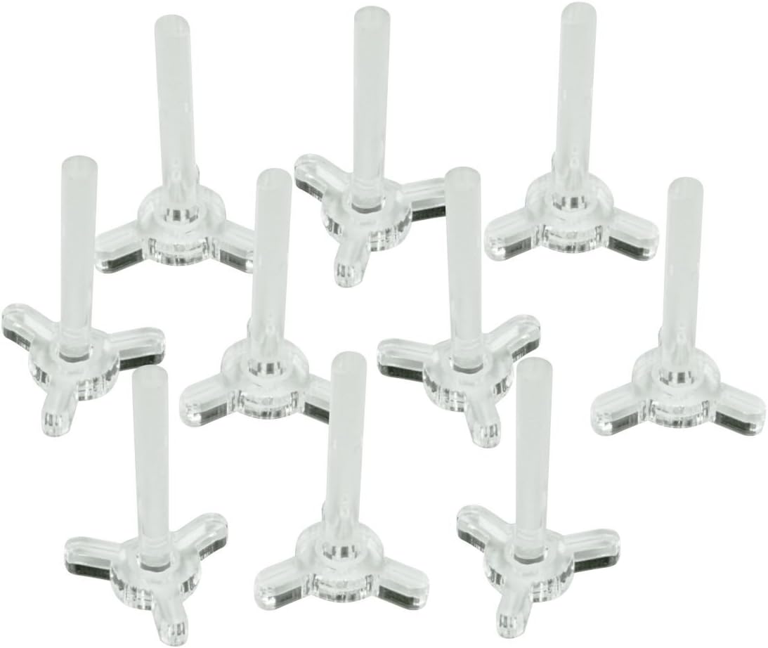 Amazon.com: LITKO Mini Flight Stands, 1-inch Peg (10) : Toys & Games