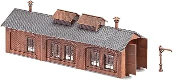 Amazon.com: Faller 222141 Old-Timer Engine Shed N Scale Building Kit ...