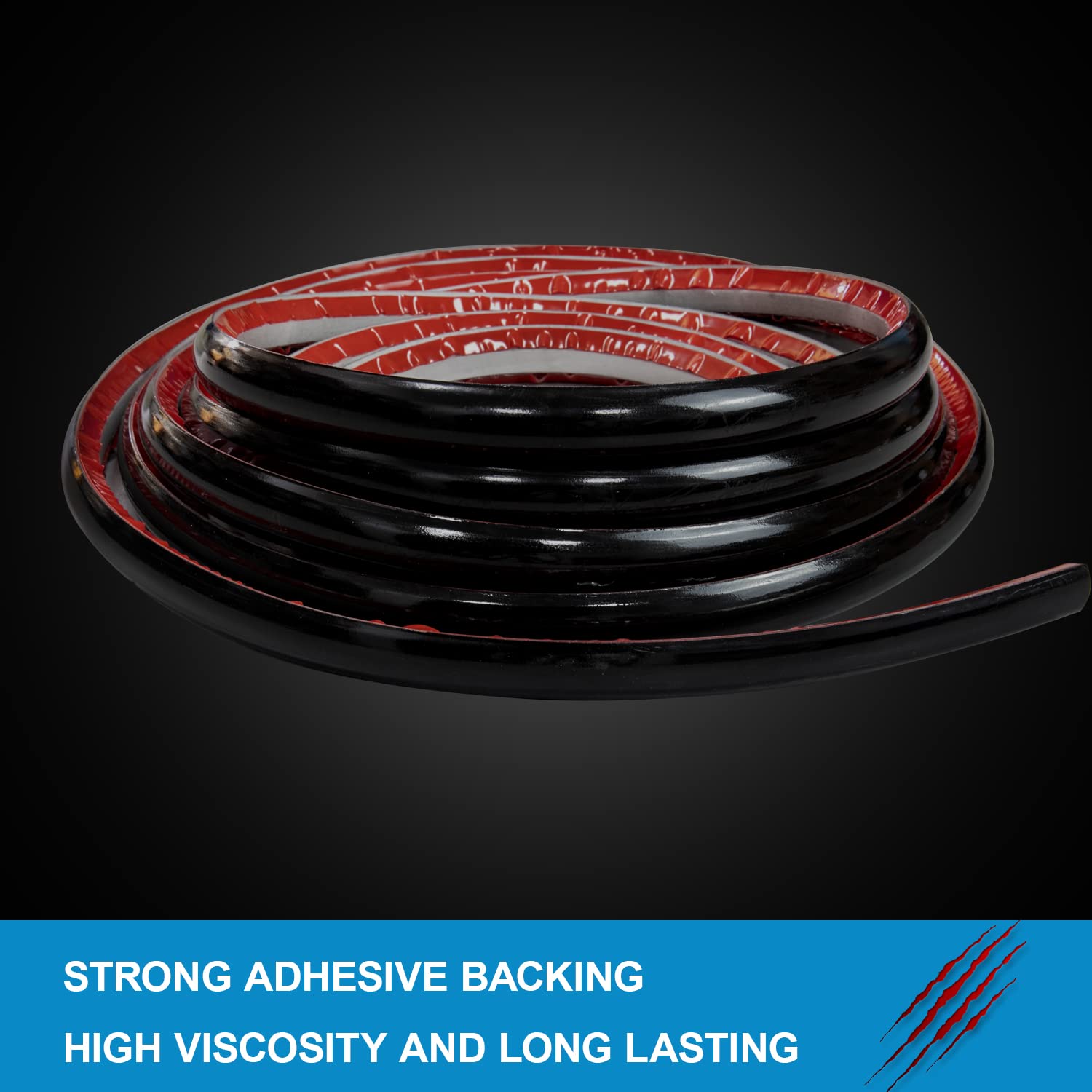 Snapklik.com : Flexible Quarter Round Molding Self Adhesive, 16 Feet ...