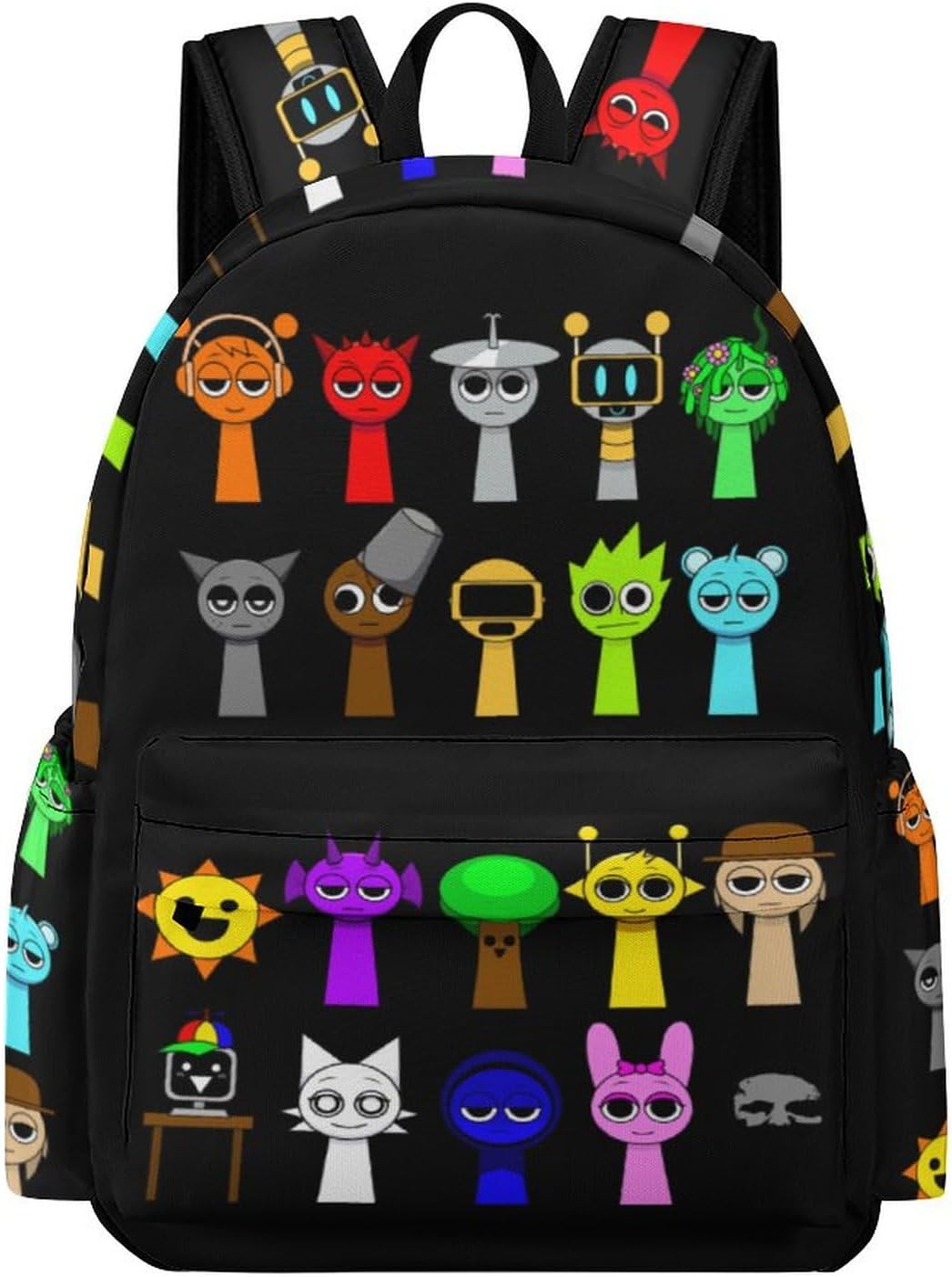 Amazon.com | dxywjv Sprunki Backpack Cartoon Cute Travel Backpack ...