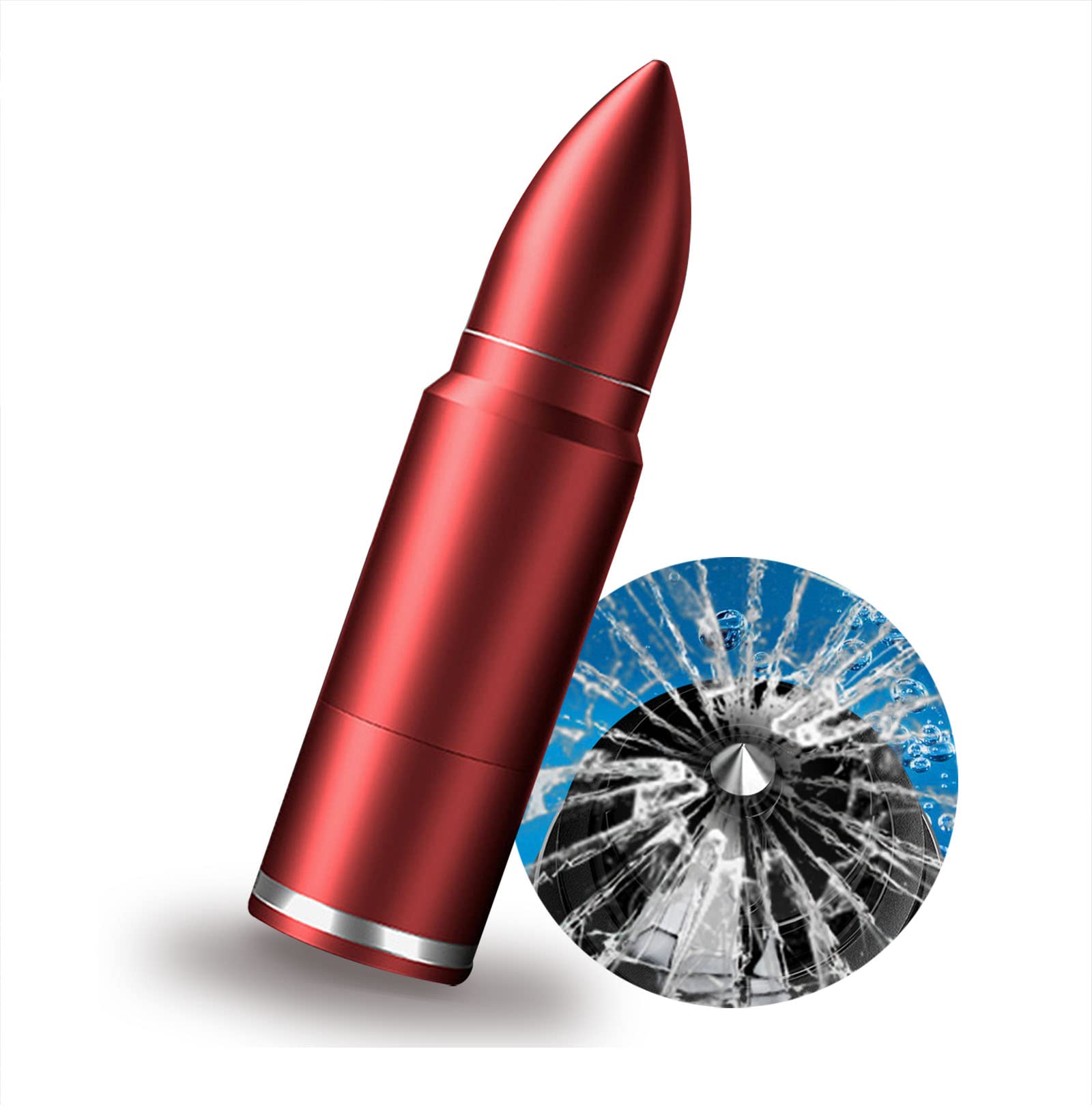 Amazon.com: 2-in-1 Car Escape Tool,Window Breaker,Car Hammer Seatbelt ...