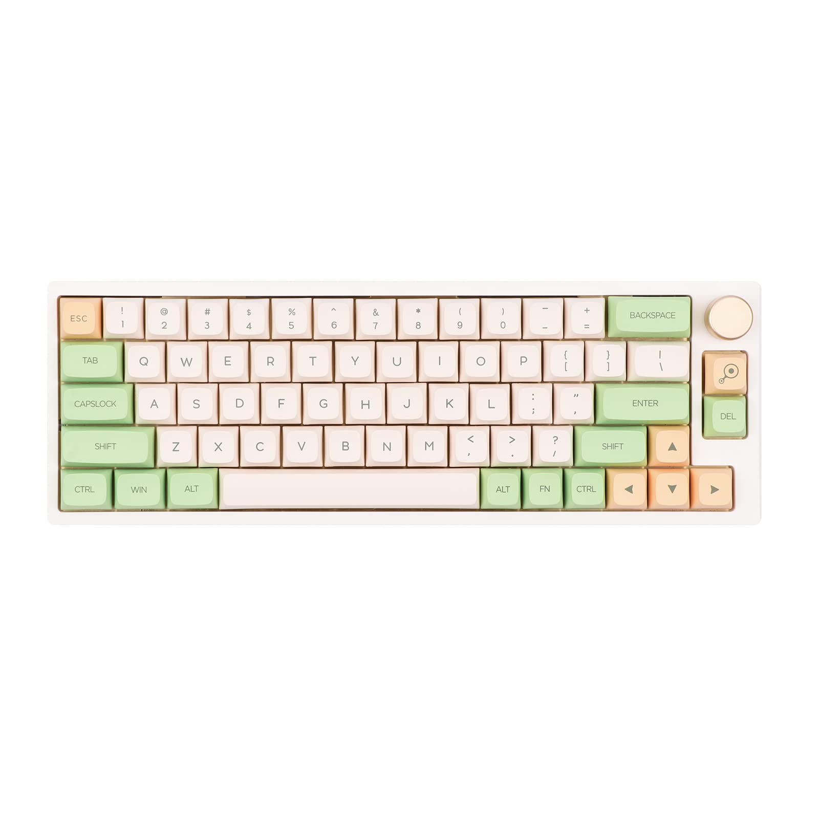 Buy EPOMAKER Retro Green 133 Keys XDA Profile PBT Dye Sublimation ...
