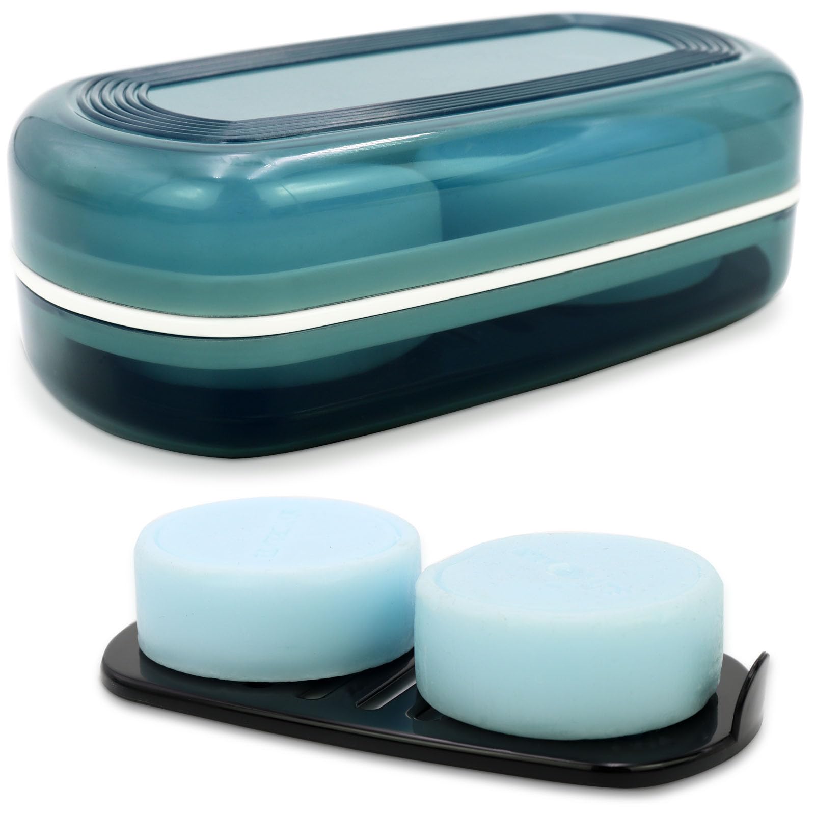 Amazon.com: HAYSNA Solid Shampoo Bar Holder, Large Bar Soap Holder ...